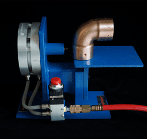 Automated Air-Powered Brazing Dimpler with Adjustable Depth Stop For ...
